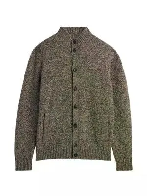 ZANONE Geelong Wool Cardigan - Brown