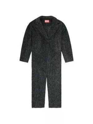 DIESEL® Brushed-effect Coat - Grey