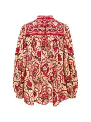 ALEMAIS Kenny Floral-print Blouse