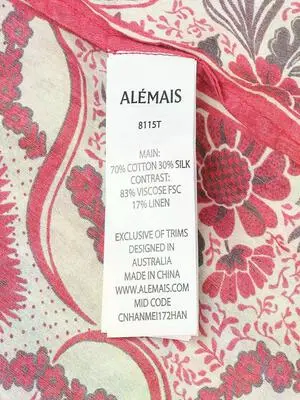 ALEMAIS Kenny Floral-print Blouse