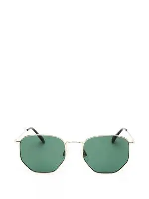 LEVI'S Geometric-frame Sunglasses - Gold