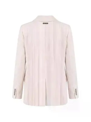 Peserico Corduroy Single-breasted Blazer