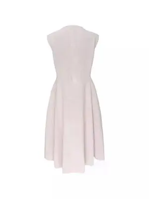 CFCL Milan Ribbed-knit Flared Midi Dress