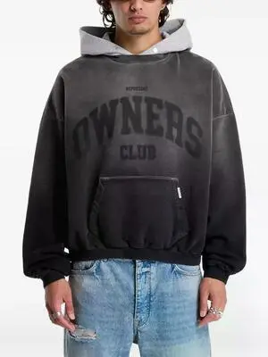 REPRESENT Owners Club Logo-print Hoodie - Black