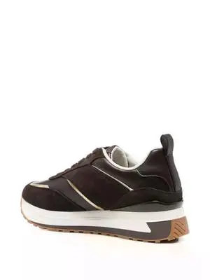 Liu Jo Logo-plaque Panelled Sneakers - Brown