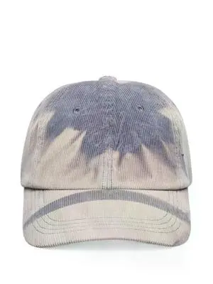 JIYONGKIM Sun-bleached Corduroy Baseball Cap - Grey