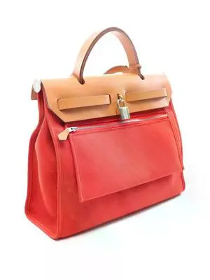 Hermès 2017 Toile Herbag Zip 31 Satchel