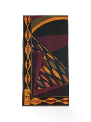 Emilio Pucci Geometric-print Scarf - Red
