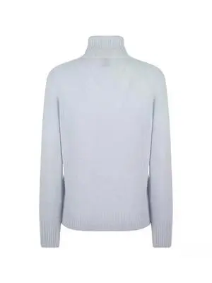 ALLUDE Roll-neck Knitted Sweater