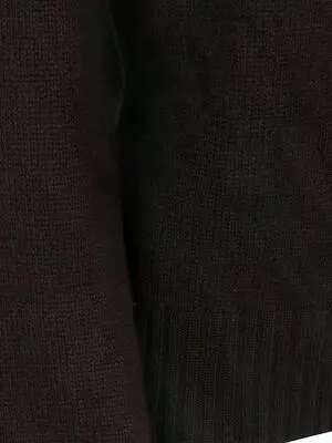 ALLUDE Ribbed-knit Roll-neck Sweater