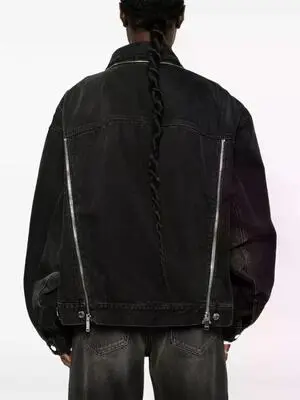 HAIKURE Legacy Zip-detail Denim Jacket