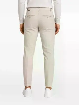 MASON'S Pressed-crease Turned-up Trousers