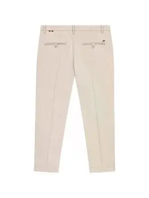 MASON'S Pressed-crease Turned-up Trousers