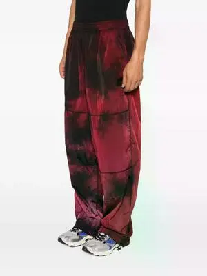 Aries Tie-dye Windcheater Trousers - Red