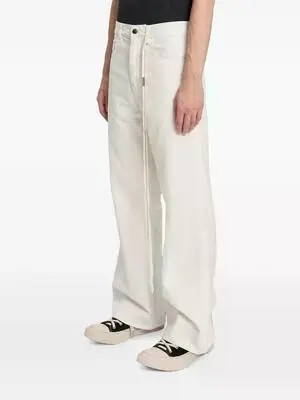 ANN DEMEULEMEESTER Wide-leg Drawstring Jeans