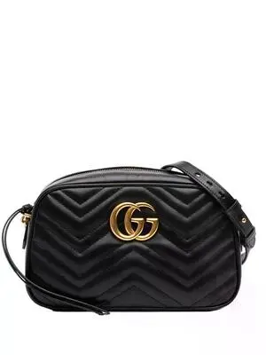 GUCCI 2016-2026 Small Gg Marmont Matelasse Calfskin Crossbody Bag