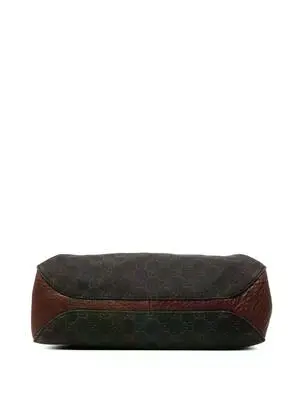 Gucci 2000-2015 Gg Denim Shoulder Bag
