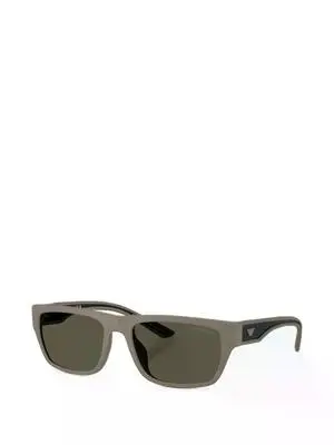 Emporio Armani Rectangle-frame Sunglasses