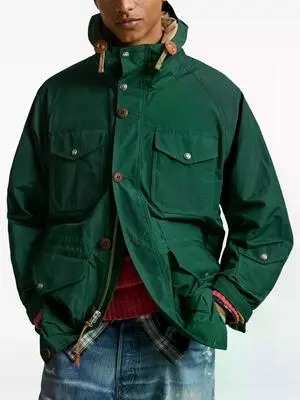 Polo Ralph Lauren Hooded Multi-pocket Coat - Green