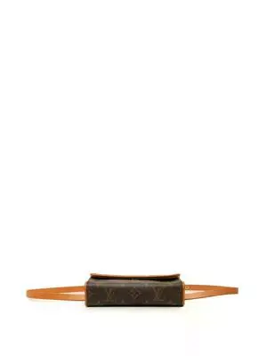 LOUIS VUITTON 2002 Monogram Pochette Florentine Belt Bag