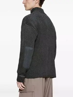 Rains Sapa Ribbed Half-zip Sweater