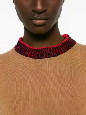 N°21 Contrast-trim Sweater