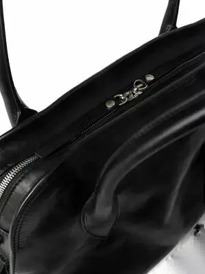 ANN DEMEULEMEESTER Medium Birita Leather Tote Bag