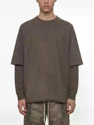 Rick Owens Layered-sleeve T-shirt