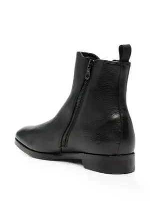 MORGILLO Grain-leather Side-zip Boots