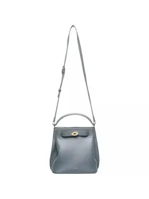 Mulberry Islington Leather Bucket Bag - Grey