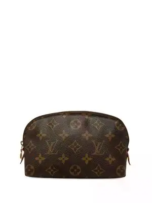 LOUIS VUITTON 2006 Monogram Cosmetic Pm Pouch - Brown