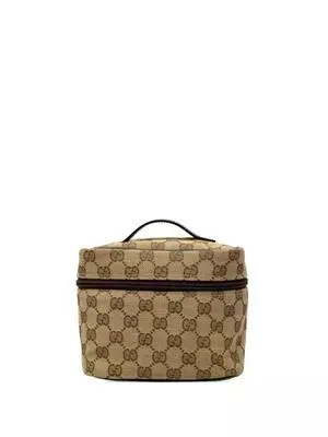 Gucci 20th Century Gg Canvas Vanity Bag