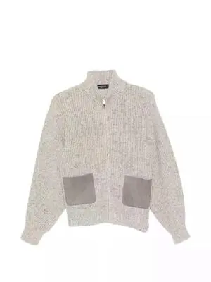 Fabiana Filippi Zip-up Patch-pocket Cardigan