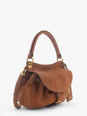 Miu Miu Rendez-vous Leather Handbag