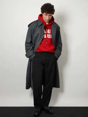 AMI Paris Virgin Wool Trousers