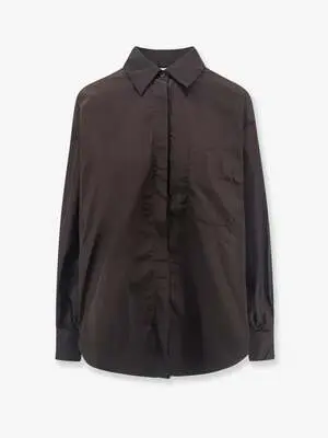 Aspesi Diana Nylon Shirt - Brown