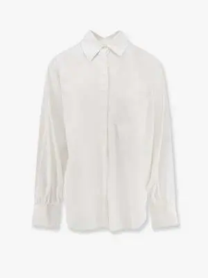 Aspesi Relaxed Fit Cotton Shirt - White