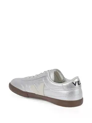 VEJA Panenka Metallic-effect Logo-patch Sneakers