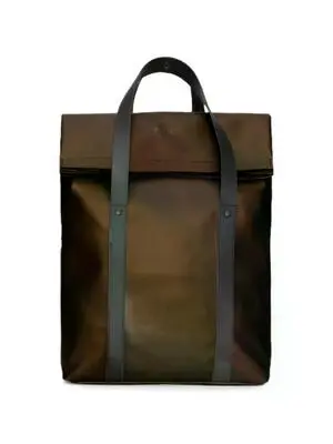 Rains Fold-over Buckle-fastening Backpack