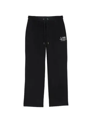 L/AB C/O OFF-WHITE Core Diagonal Track Pants - Black