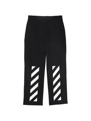 L/AB C/O OFF-WHITE Core Diagonal Track Pants
