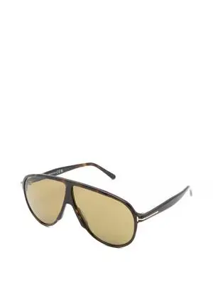 TOM FORD Pilot-frame Sunglasses - Brown