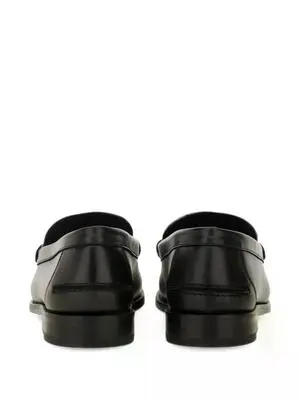 Versace Medusa Head Leather Loafers