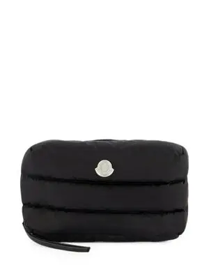 Moncler Caradoc Quilted Pouch Bag - Black