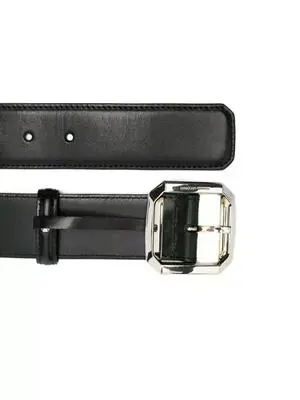 Alexander McQueen Logo-engraved Belt