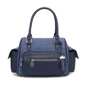 MKF COLLECTION BY MIA K. Thalia Shoulder Bag Navy