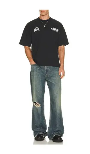 ALLSAINTS Chromium Short Sleeve Tee In . Also