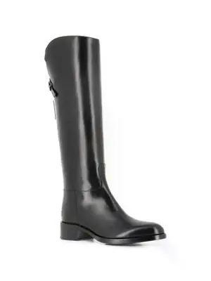 Sartore Buckle-detail Leather Boots