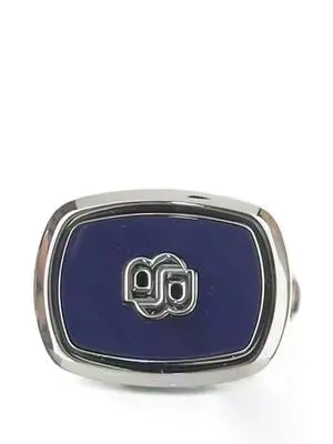 BOSS Enamel-insert Cufflinks With Double-b Monogram