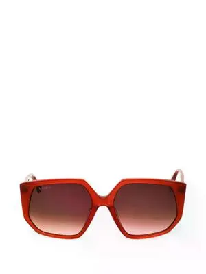 MAX&CO. Geometric-frame Sunglasses - Brown